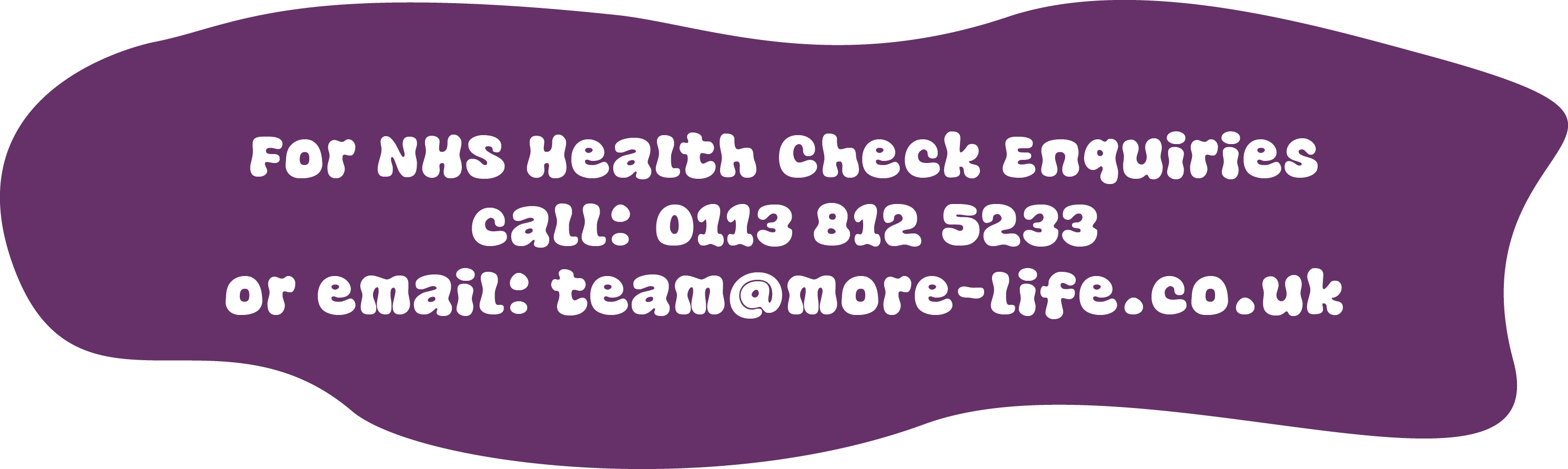 NHS Health Checks - Morelife UK